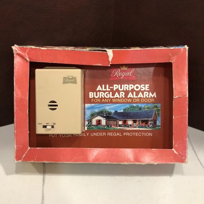 Regal All-purpose Burglar Alarm For Any Window Or Door Vintage NOS | eBay