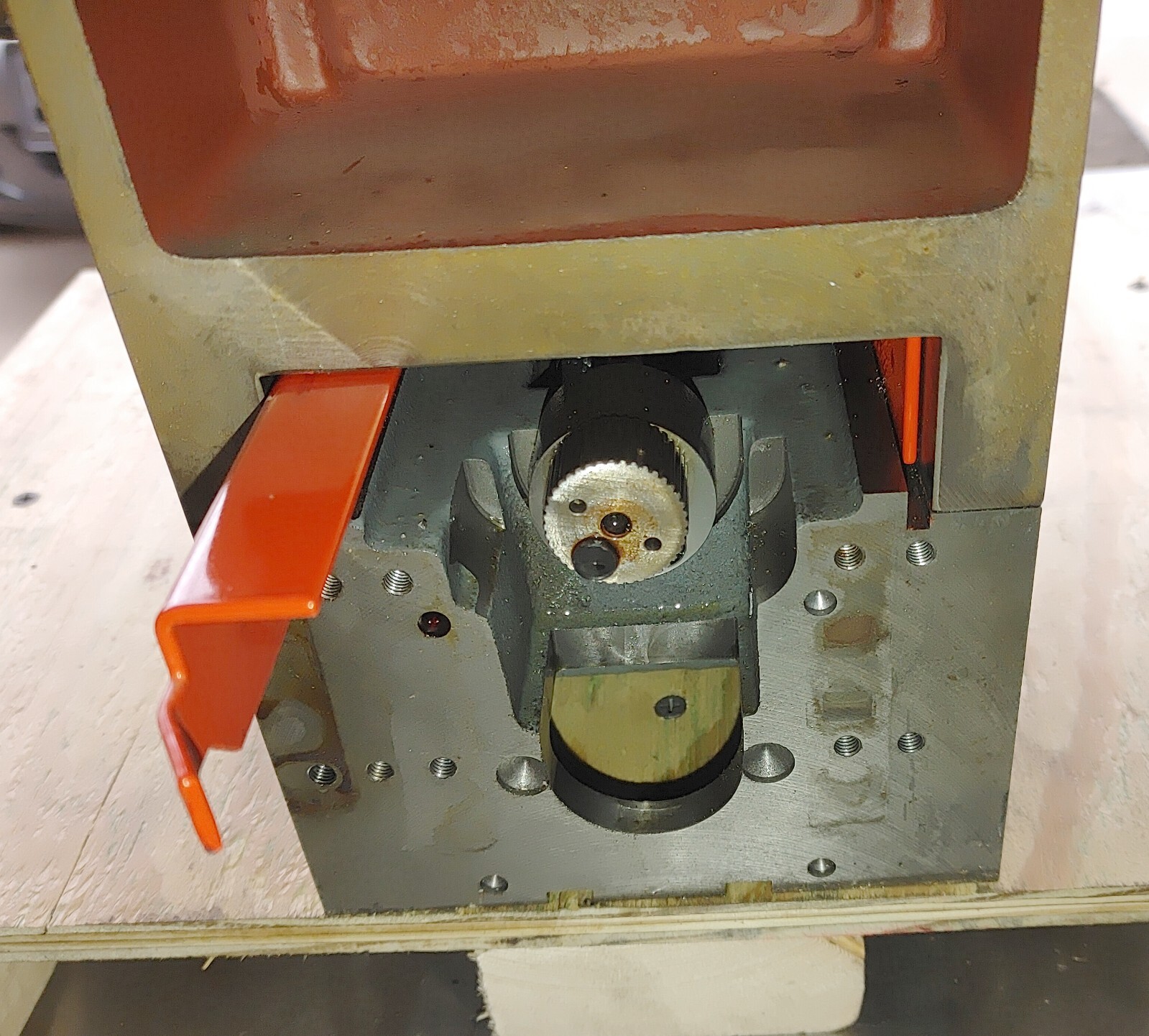 Emco PCMill 55 CNC Mill Iron, Way Covers, Ballscrews, Motor Mounts ...