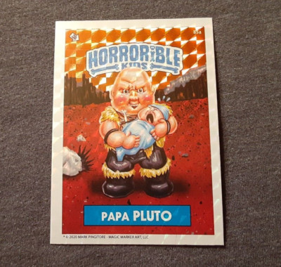 the hills have eyes garbage pail kids prism OH, THE HORROR-IBLE | eBay