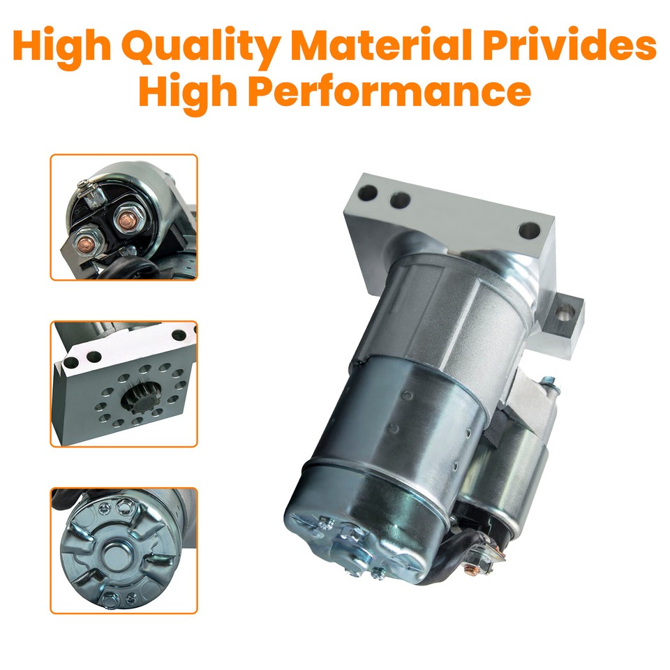 Starter for Chevy 305 350 454 SBC BBC High Torque 1.4KW 12V 10T 19695 ...