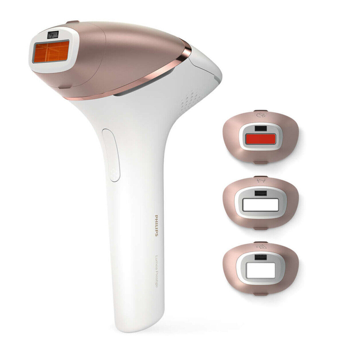 Philips Lumea Prestige IPL Hair Removal Device - White/Rose Gold ...