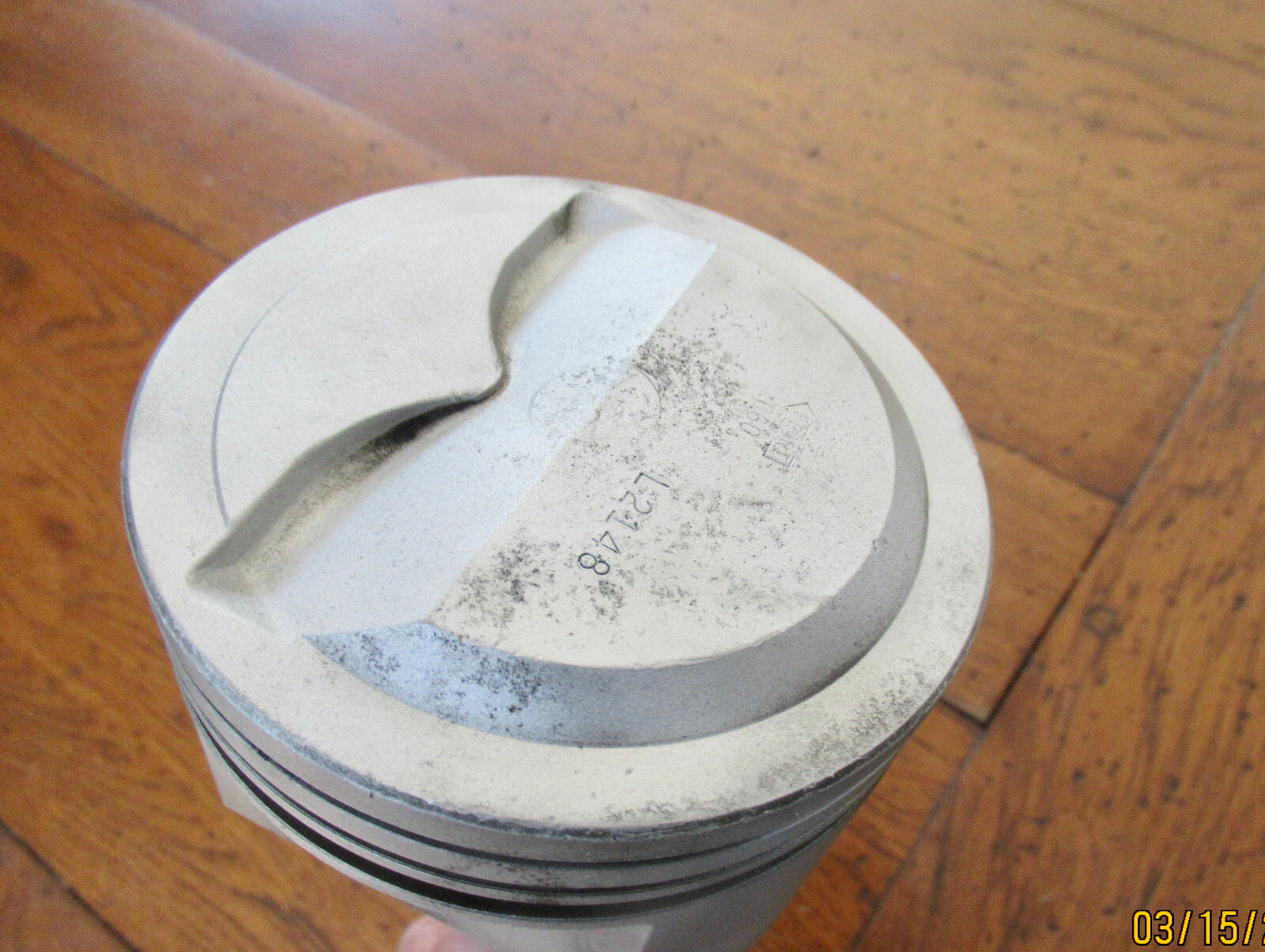 1957 - 61 CORVETT L2148F R 283 FI 060 TRW FORGED PISTON CHEVY FUEL ...