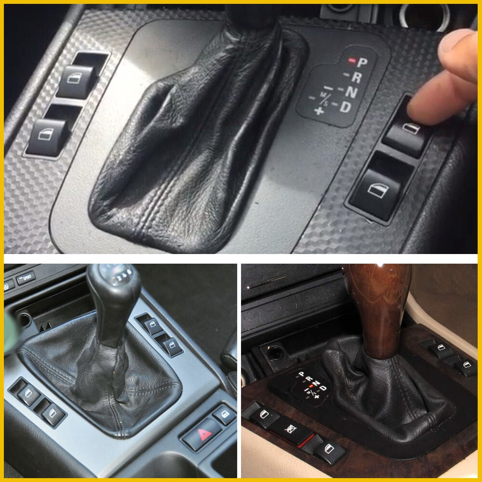 4PCS For BMW E46 Window Switch Button Cap 323i 325i 330i M3 328i 323ci ...