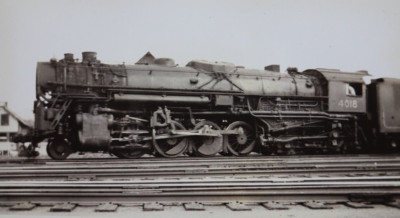 Vtg Train Photo 4018 Steam Engine Boston & Maine RR 2-8-4 White River ...