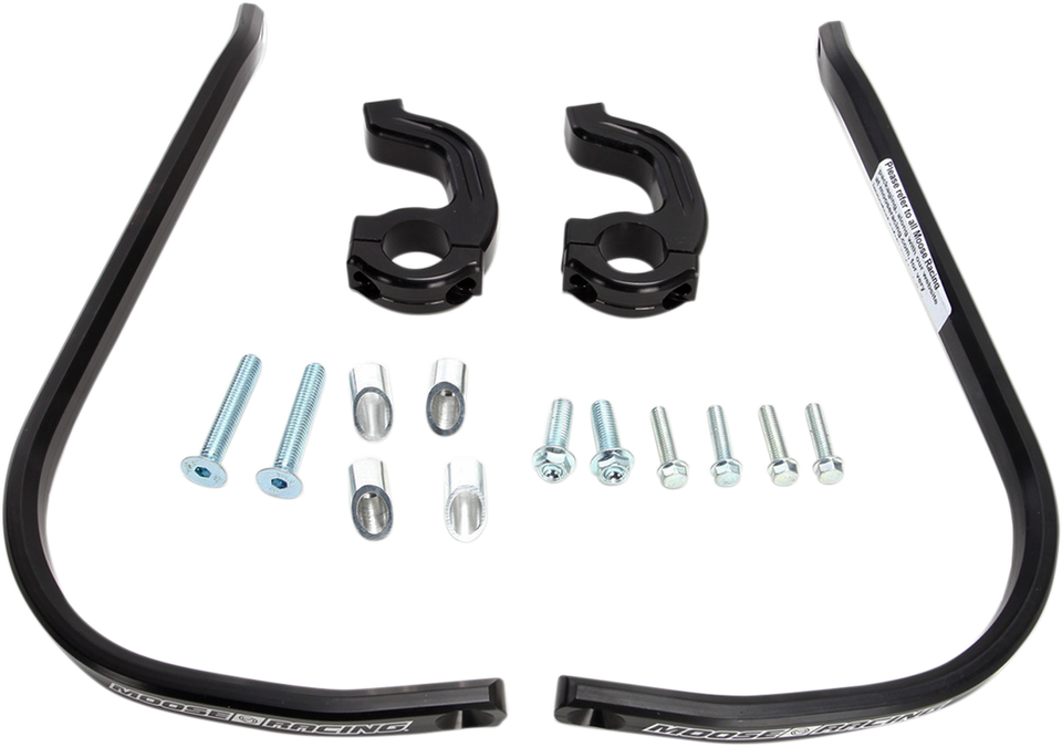 Moose Racing Contour Handguards 1 1/8" Black 0635-1489 | eBay