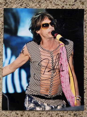 Steven Tyler Signed 8x10 Photo w COA GUARANTEED AUTHENTIC Aerosmith | eBay