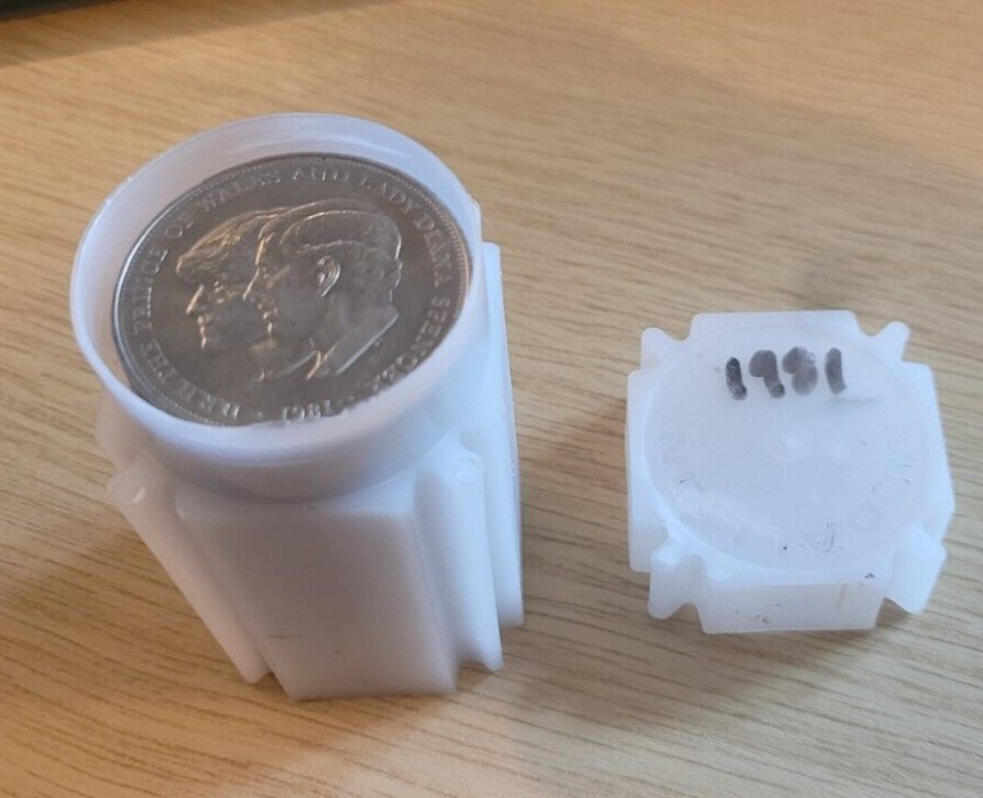 1981 Diana & Charles Crown Coin x 20 Job lot - Including Crown Tube ...