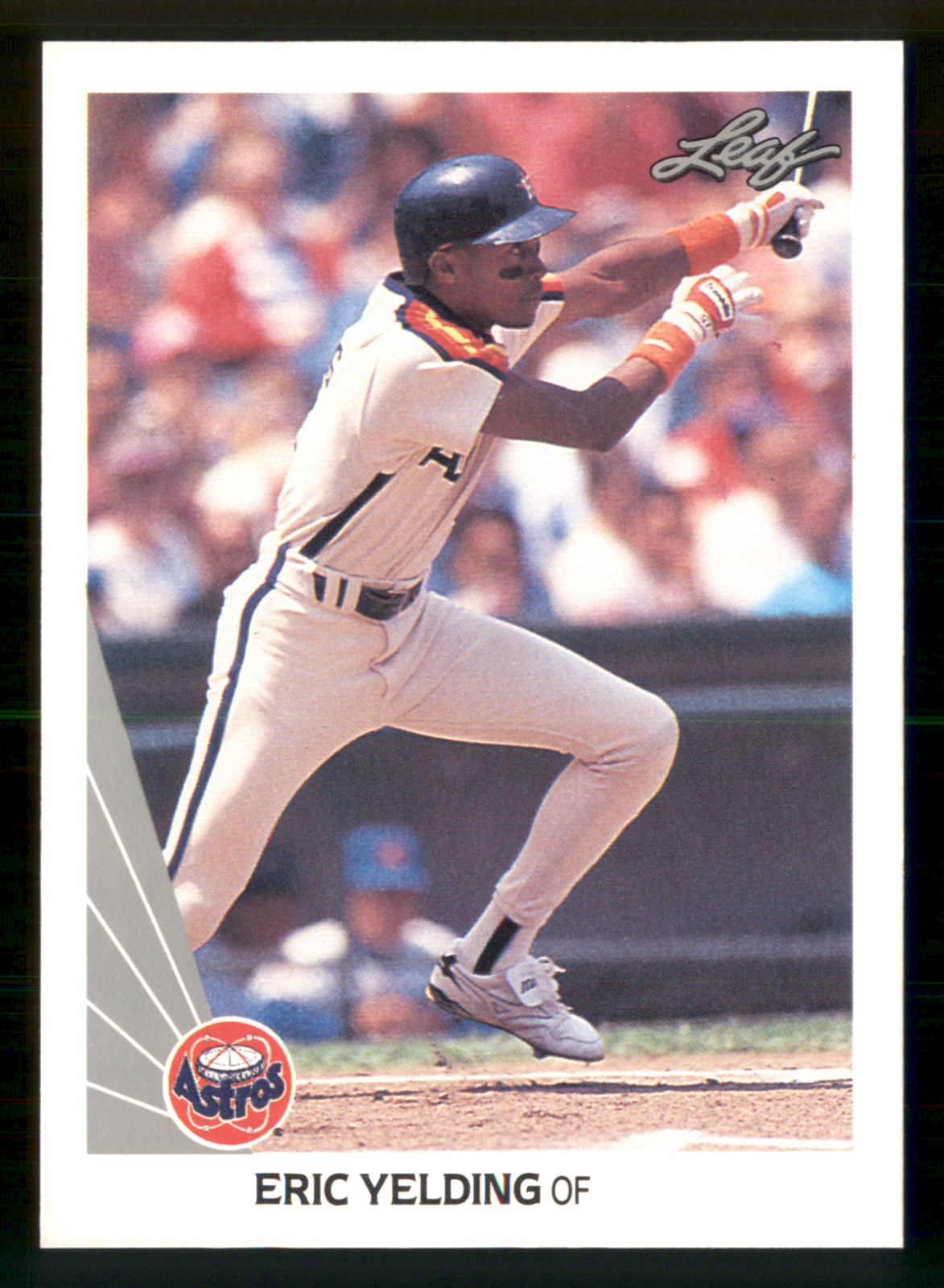 Eric Yelding - 1990 Leaf #301 RC - Houston Astros | eBay