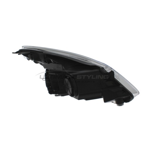Headlight Vauxhall Corsa D 2006-2011 Chrome Inner Headlamp Passenger ...