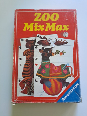 Zoo Mix Max Spiel Ravensburger Kinderspiel Legespiel Würfelspiel ...