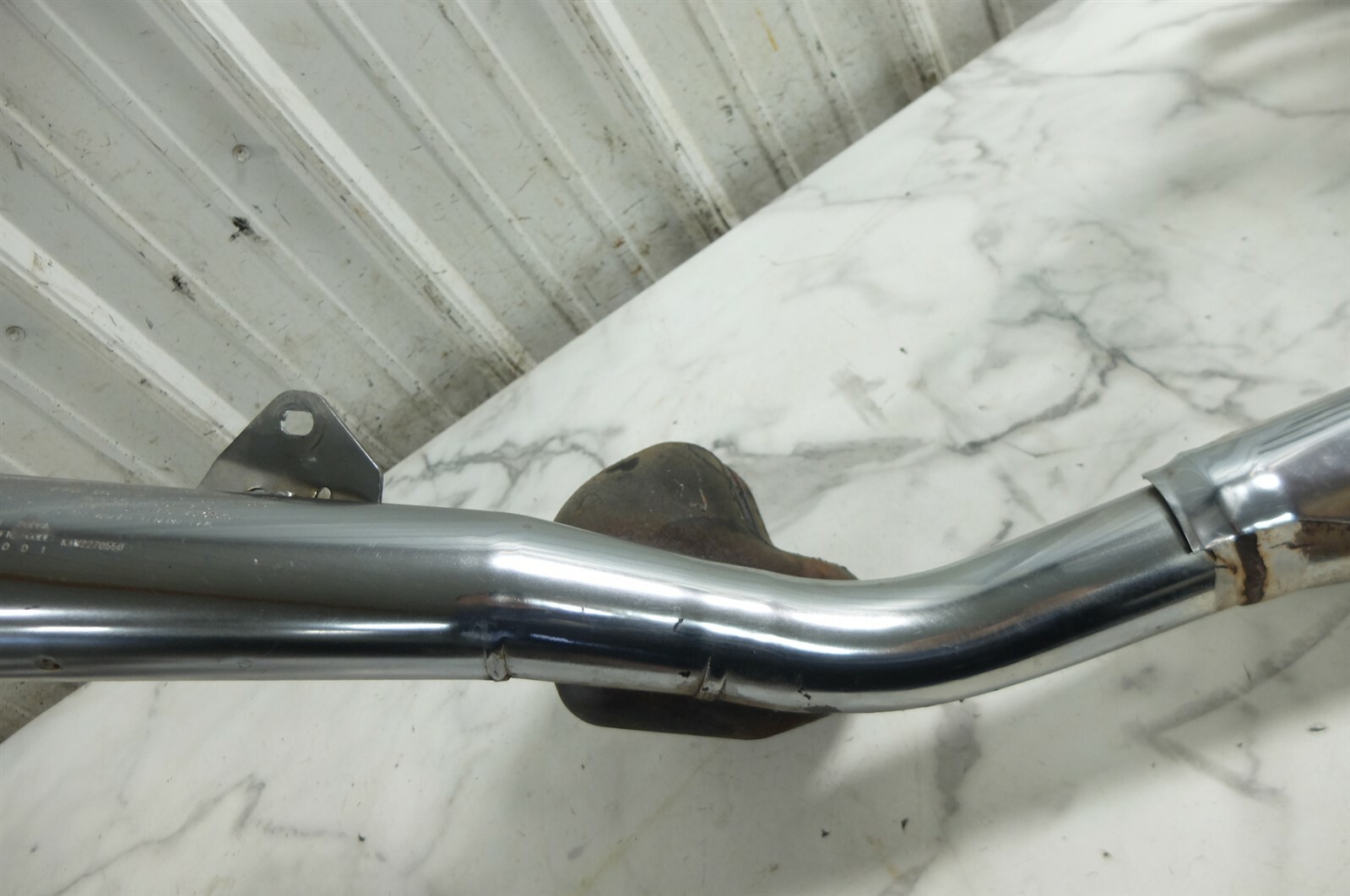 90 Kawasaki ZR 550 ZR550 B Zephyr muffler pipe exhaust | eBay