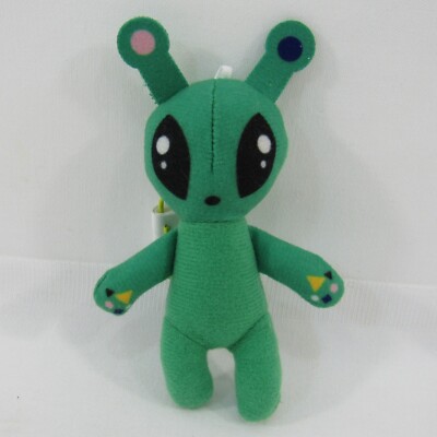 Mini Green Space Alien 4" Ikea AFTONSPARV Plush Stuffed Animal Toy 705. ...