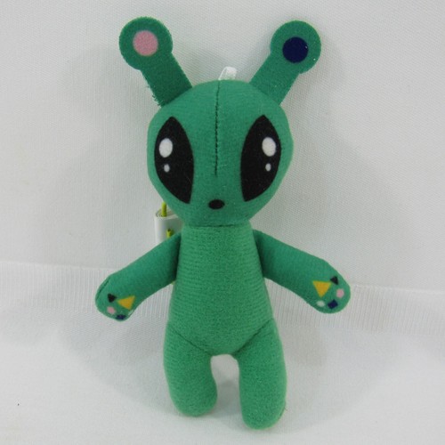 Mini Green Space Alien 4" Ikea AFTONSPARV Plush Stuffed Animal Toy 705. ...