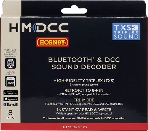 Hornby HM7000-8TXS: Bluetooth® & DCC Sound Decoder (8-Pin) | eBay Australia