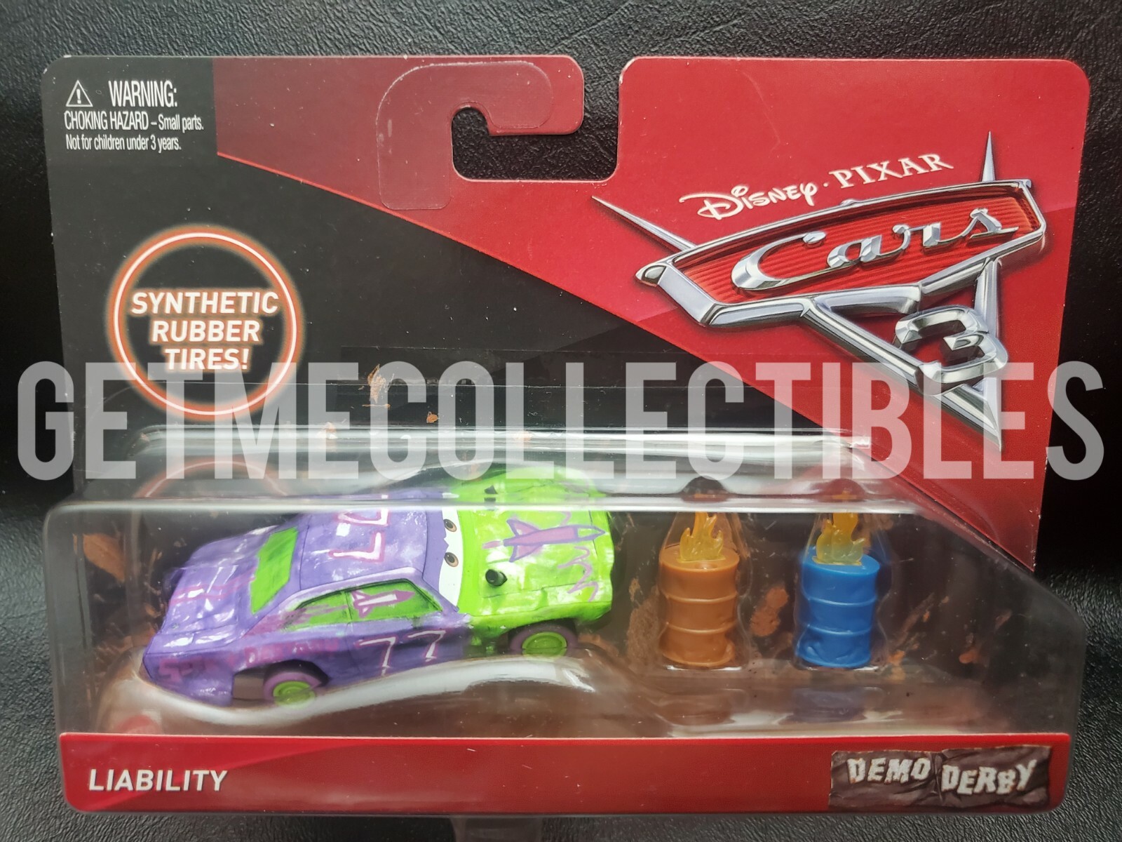 DISNEY PIXAR CARS 3 LIABILITY RUBBER TIRES DEMO DERBY SAVE 6% GMC | eBay
