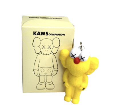 Kaw S Yellow Mini 3D Keychain With Box K aws 3D Keychain | eBay