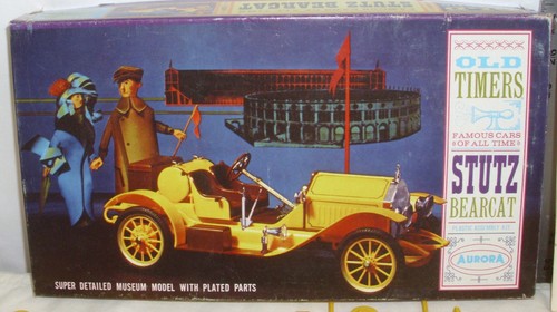 AURORA OLD TIMERS 1914 STUTZ BEARCAT CAR 1:16 MODEL BOXED 571 | eBay