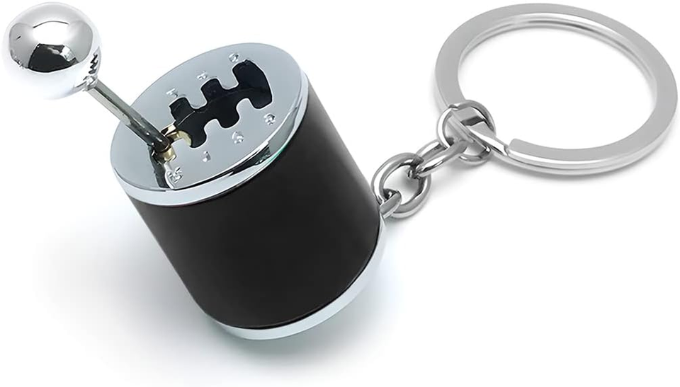 Car Shifter Gear Keychain, 6 Speed Shifter Keyring Gadgets, Car Shift ...