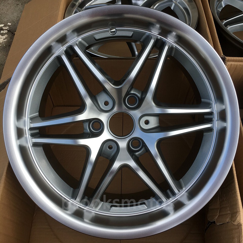 16" B VII STYLE WHEELS RIMS FITS FOR SMART FORTWO 3X112 A SET OF 4 GRAY ...