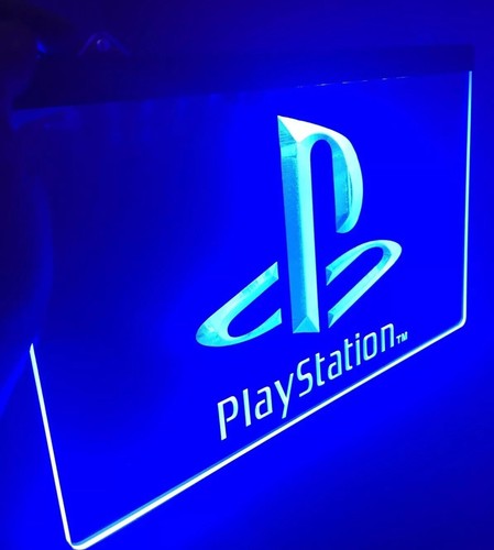 PLAYSTATION LED Light Sign for Game Room,Office,Bar,Man Cave. US SELLER ...