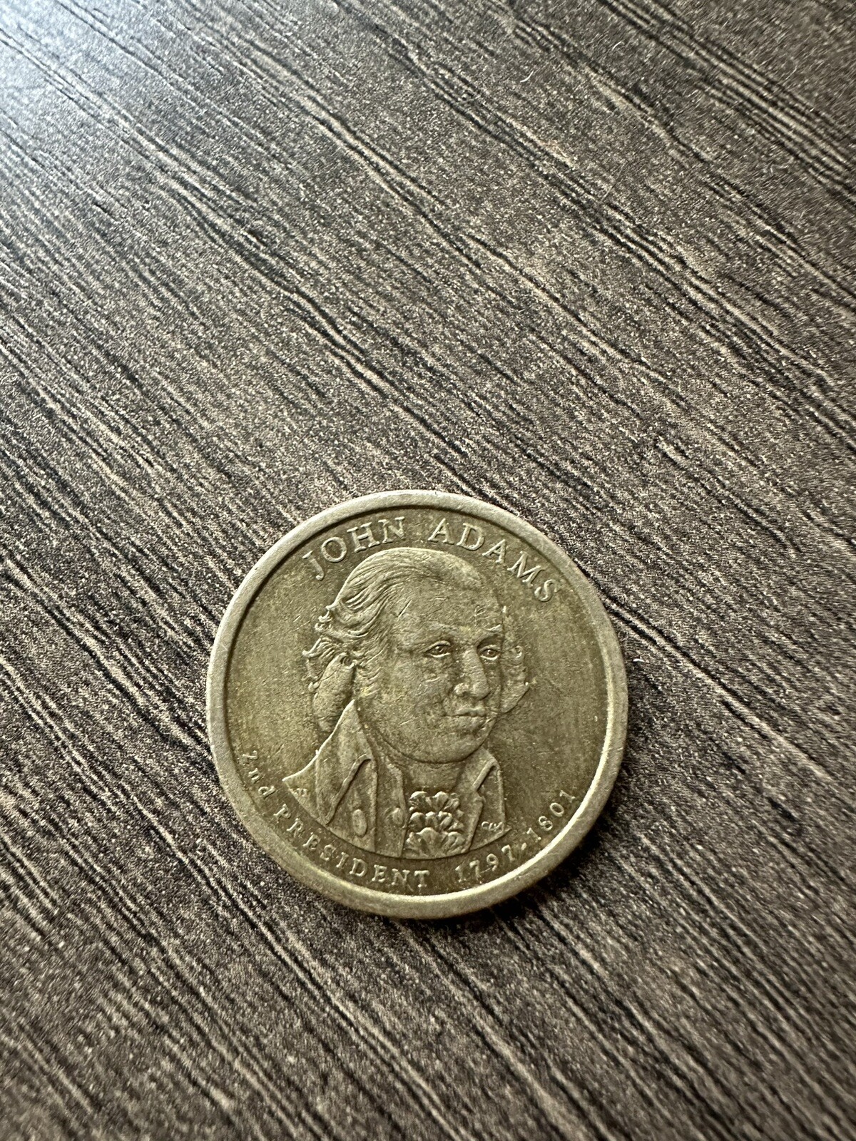 Rare John Adams 2nd President U.S. One Dollar Coin 1797-1801 | eBay