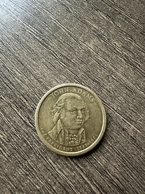 Rare John Adams 2nd President U.S. One Dollar Coin 1797-1801 | eBay