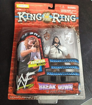 WWF King Of The Ring Man Kind Break Down Action Figure Jakks Pacific ...