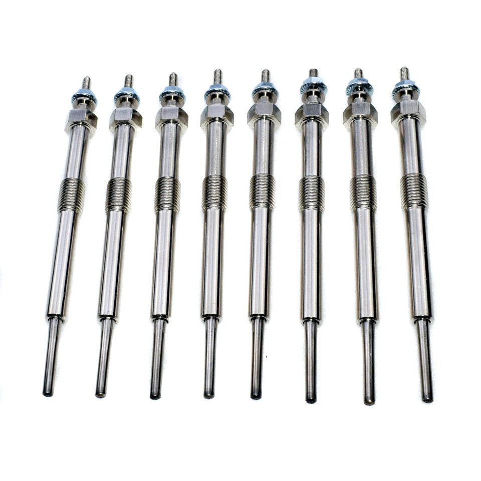 8Pc Ignition Diesel Header Glow Plug for Chevy Express Silverado Sierra ...