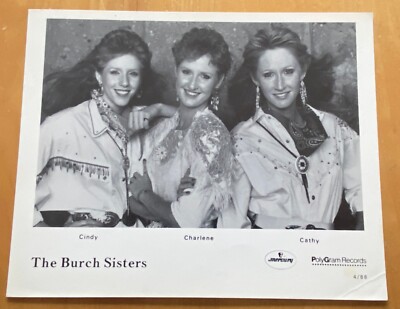 The Burch Sisters - 8x10 promotional photo promo photo - country music ...
