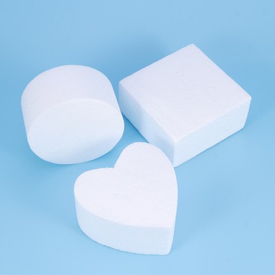 3PCS Gesicht Kuchen Display Styropor Block Runde Kuchen | eBay