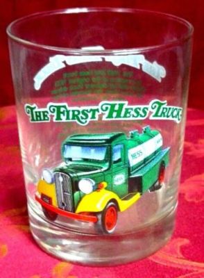 1996 Hess The First Hess Truck Ever Glass Tumbler | eBay