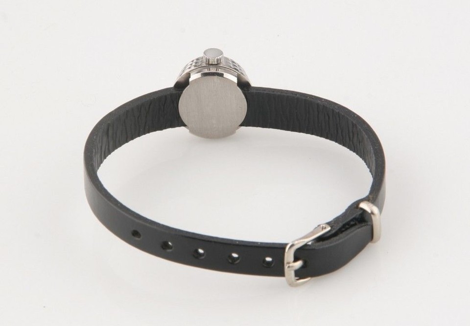 Rolex Women's Modele Depose #1401 18k Watch Cameleon Leather Band 1950 ...