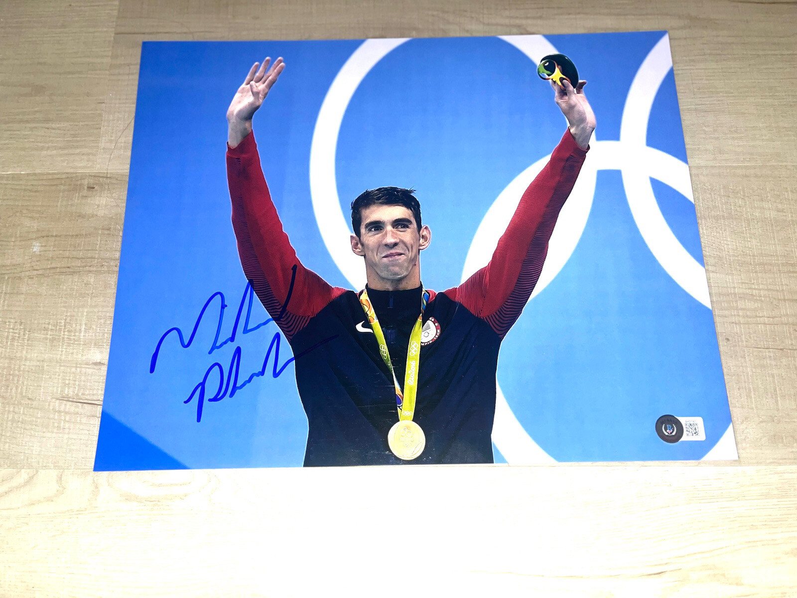 Michael Phelps Autographed Memorabilia | Signed Photo, Jersey ...