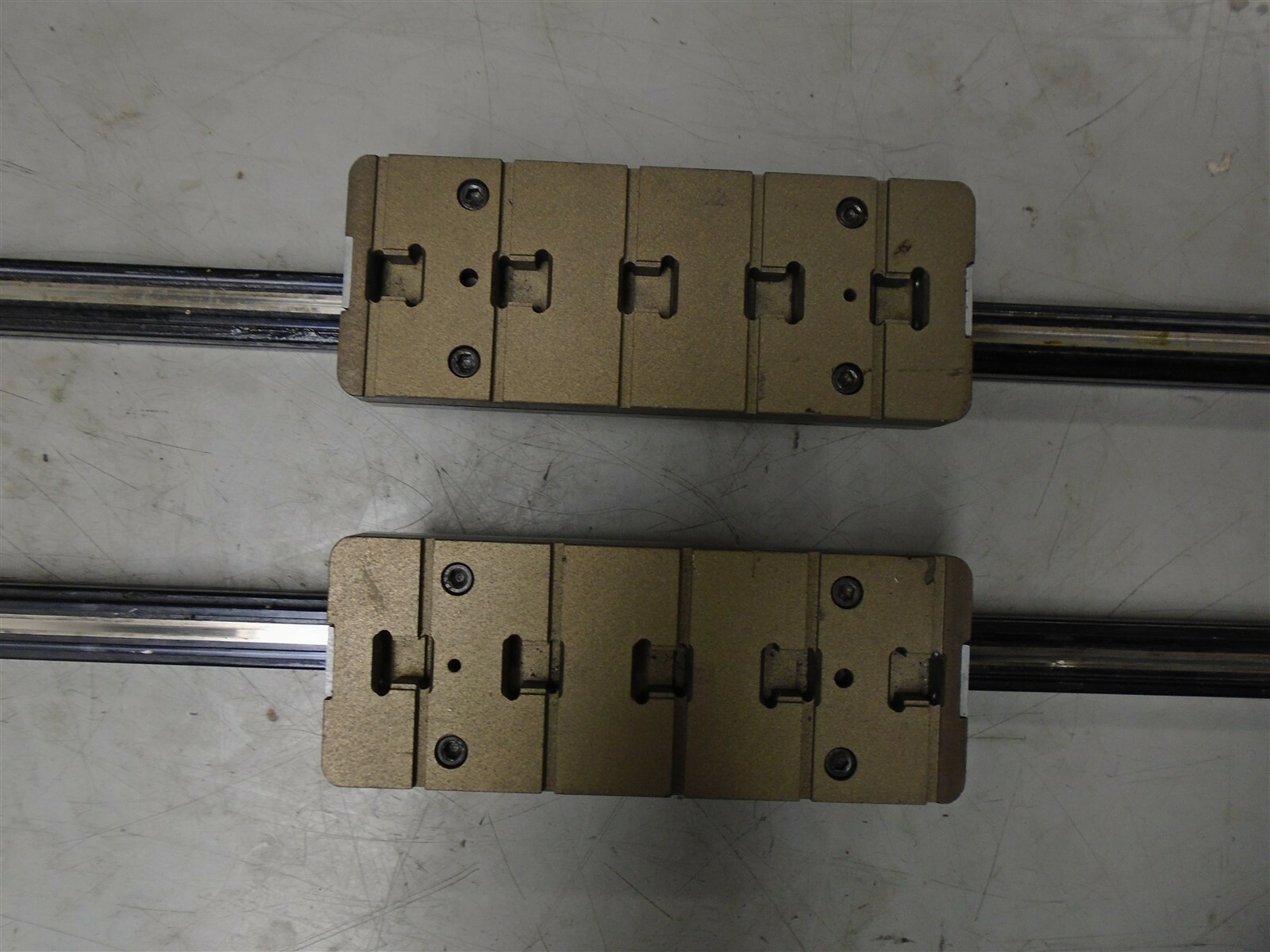 Set Of 2 Tol-O-Matic 53 3/8" Pneumatic Rails & Slides | eBay