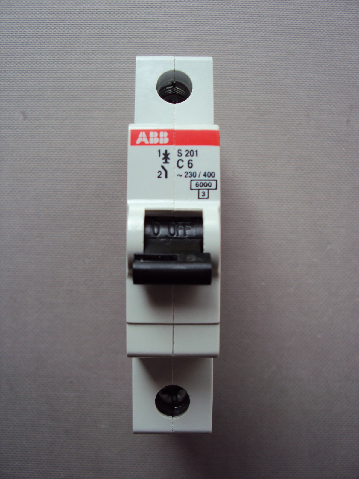 ABB S 201 TYPE B C SP MCB S201 6000 6A B6 10A B10 20A B20 40A B40 C40 ...