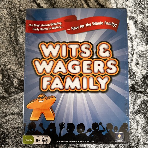 Wits and Wagers Family Edition History’s Most Award Winning Party Game ...