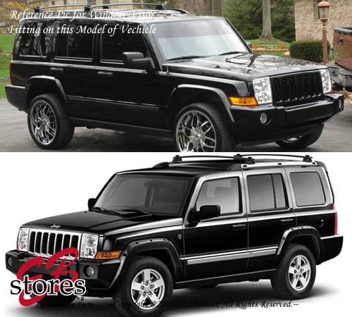 Vent Shade In-Channel Window Visor Sunroof 5pc Combo For Jeep Commander ...