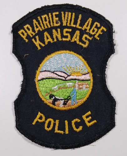 KS Prairie Village Kansas Police Shoulder Patch | eBay