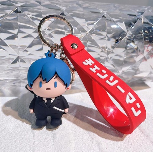 Anime Chainsaw Man keychain Cosplay Power Makima Pochita PVC Pendants ...