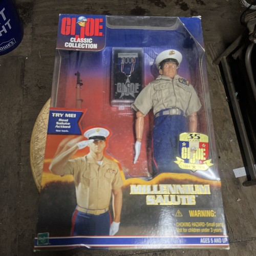 GI Joe 12" Classic Collection MILLENNIUM SALUTE Marine USMC Figure ...