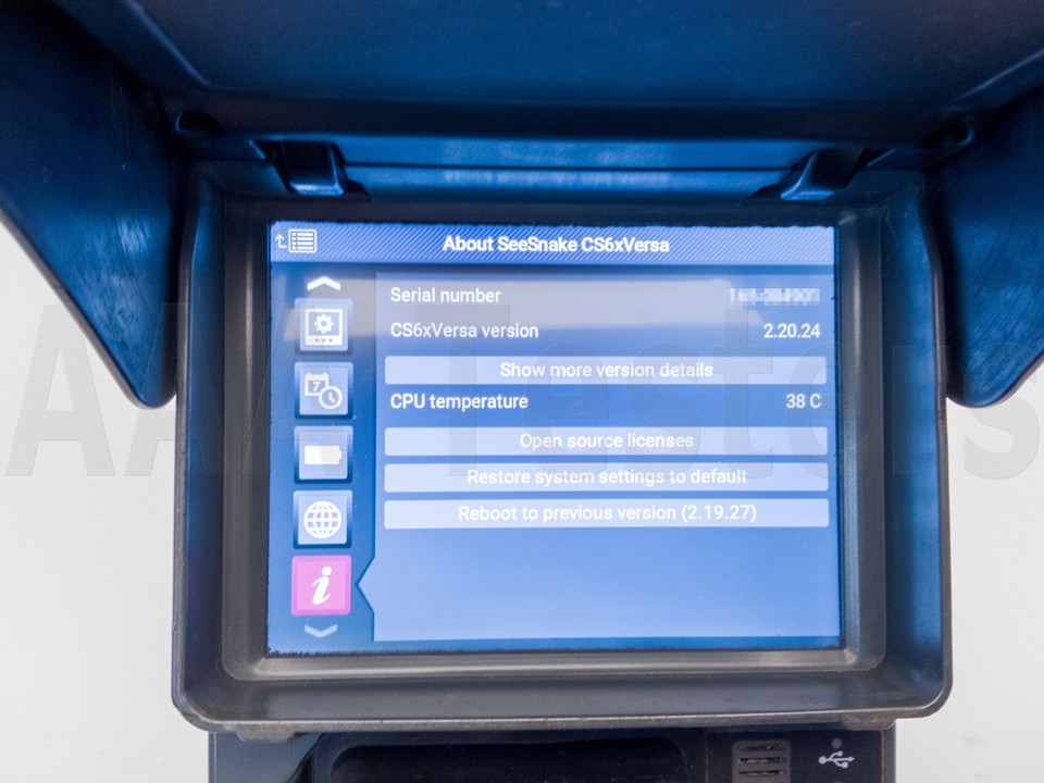 Ridgid SeeSnake CS6X Versa Digital Reporting Monitor BT WIFI | eBay