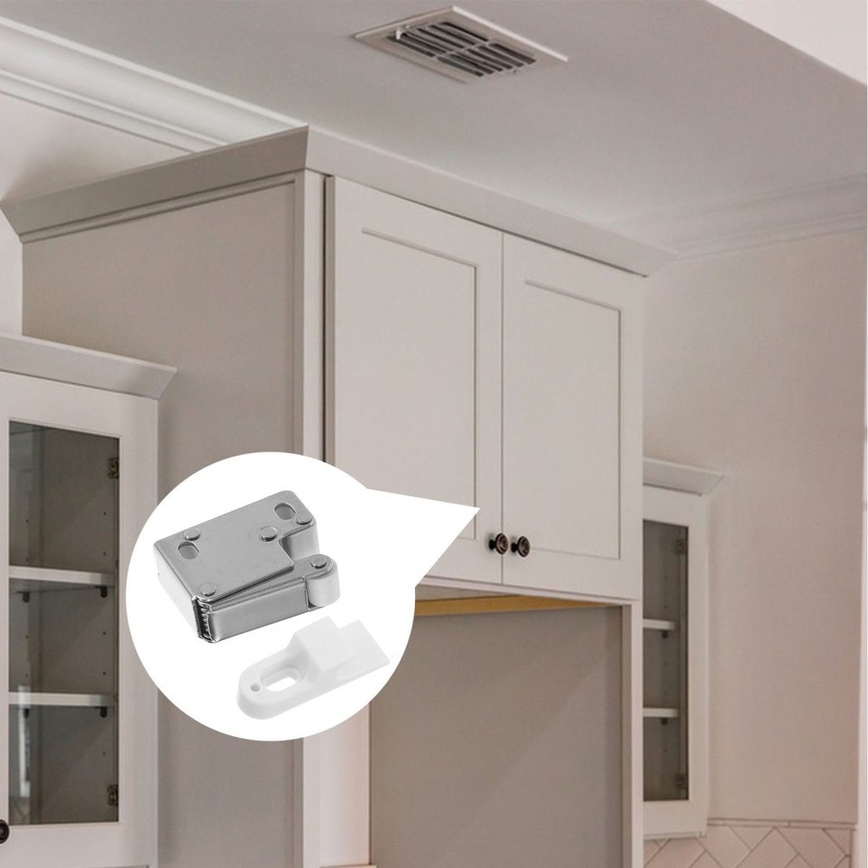 Push Open Cabinet Hardware Wardrobe Touch Latch Door Catches and ...