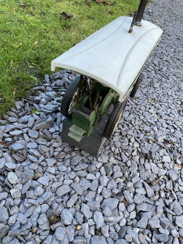 STEAM ENGINE LARGE TIN PLATE TRACTION ENGINE VINTAGE TOY 1950s | eBay UK