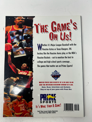 Houston Rockets Back To Back Championship Poster 1995 Houston Rockets