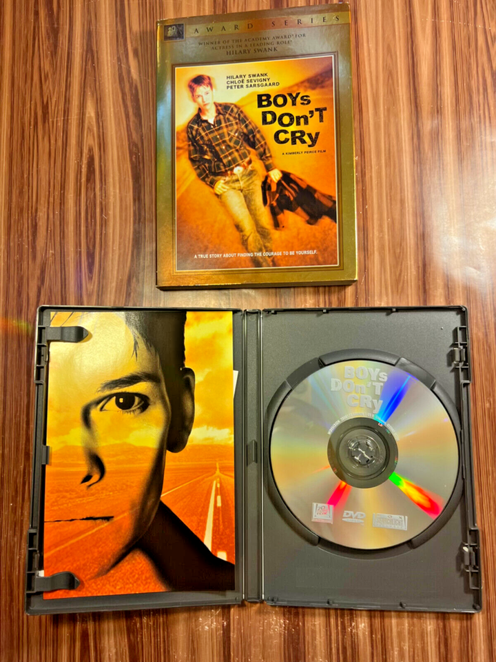 Boys Don't Cry DVD Hilary Swank Kimberly Peirce 1999 Movie Drama Crime ...