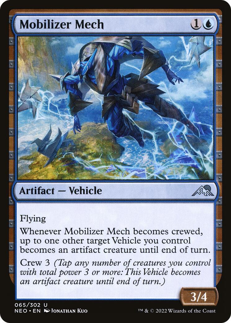 Mobilizer Mech Kamigawa: Neon Dynasty Foil for sale online | eBay