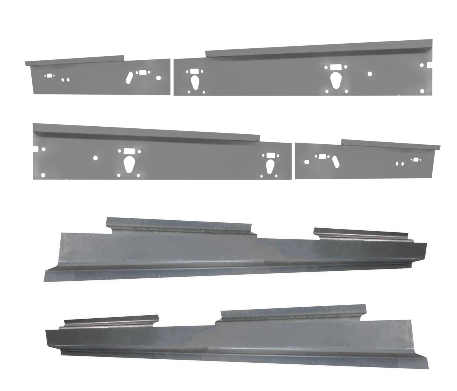 2000 - 2005 Ford Excursion Full Length Inner & Outer Rocker Panels 6PC ...