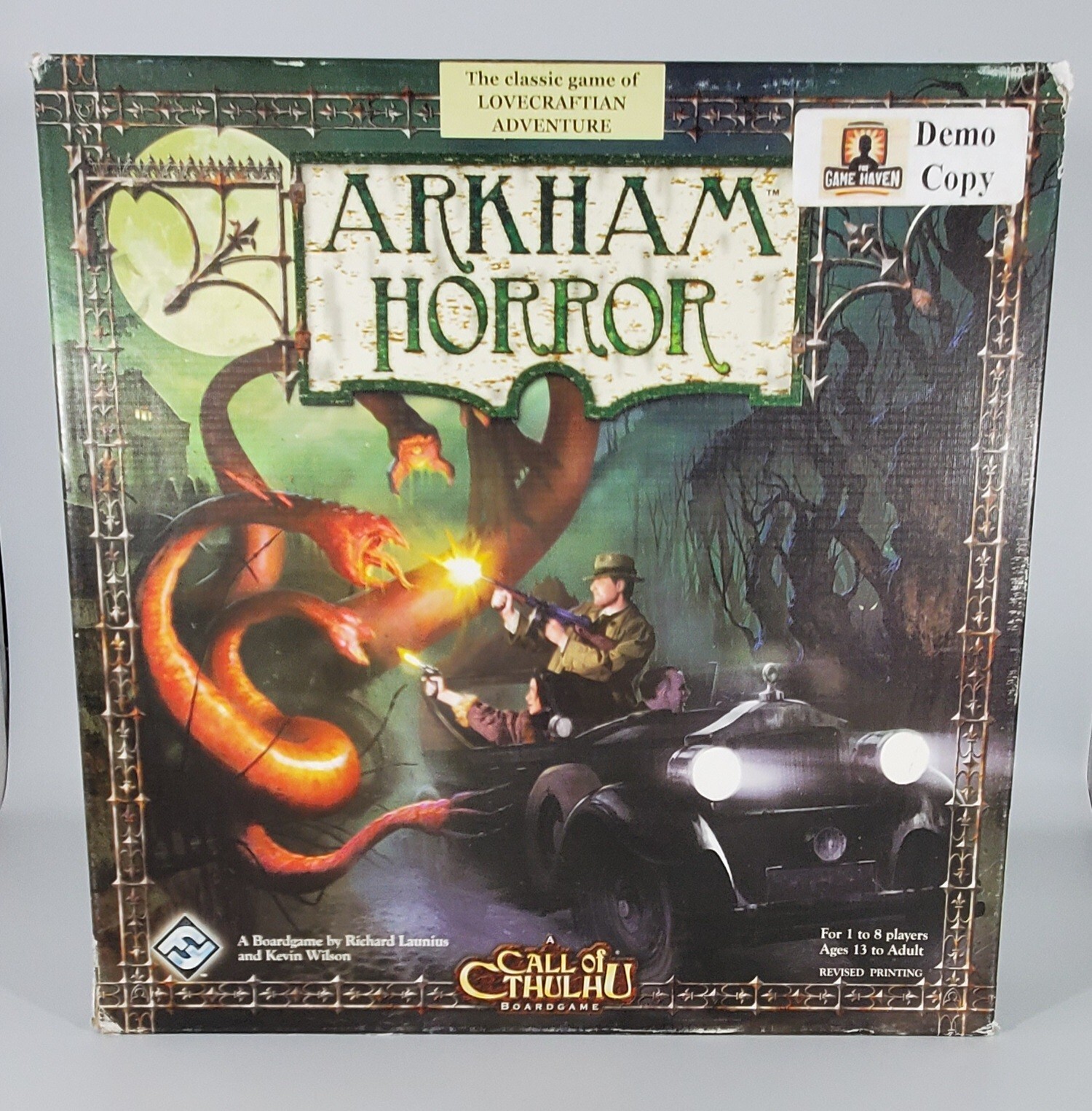 Arkham Horror 2nd Ed Call of Cthulhu Fantasy Flight Board Game 2005 100 ...