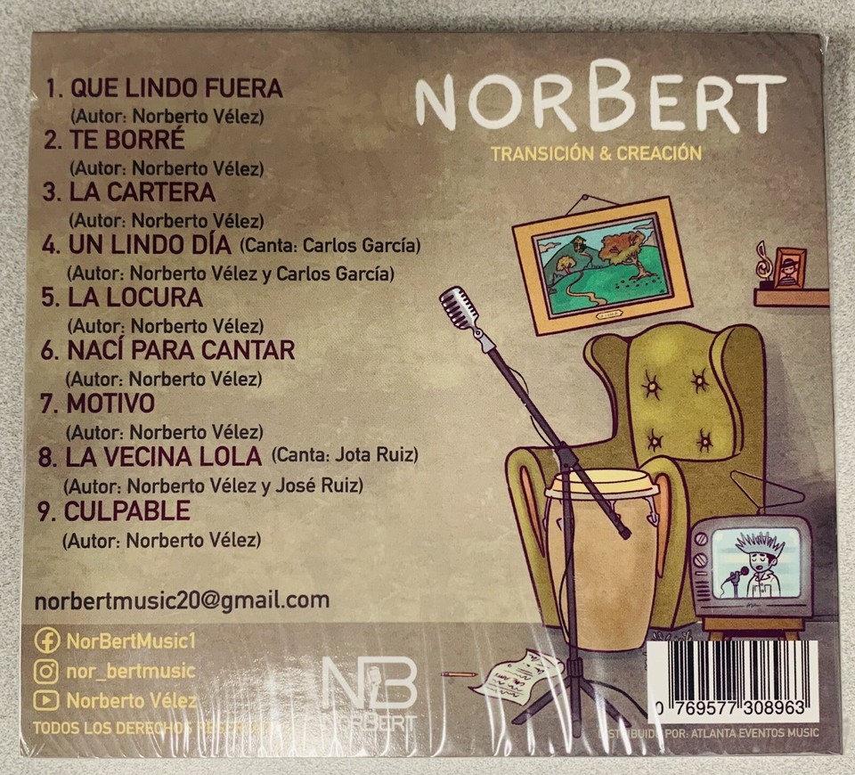 NorBert - Trancision & Creacion (2023) Brand New CD | eBay