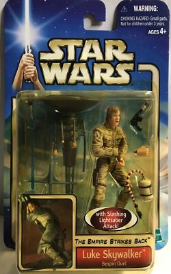STAR WARS - HASBRO - TESB - LUKE SKYWALKER - "BESPIN DUEL" - with ...